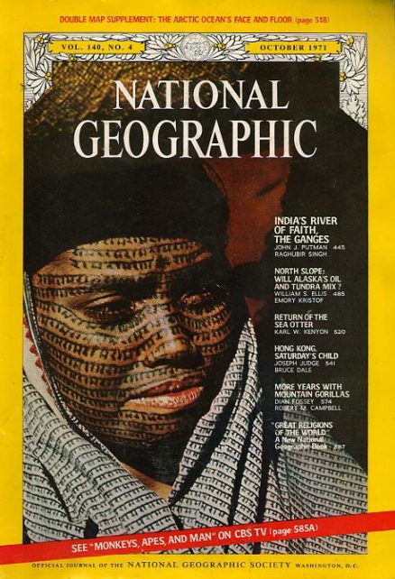 National Geographic October 1971 - National Geographic Back Issues
