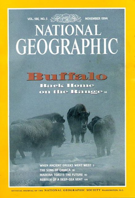 National Geographic November 1994 - National Geographic Back Issues