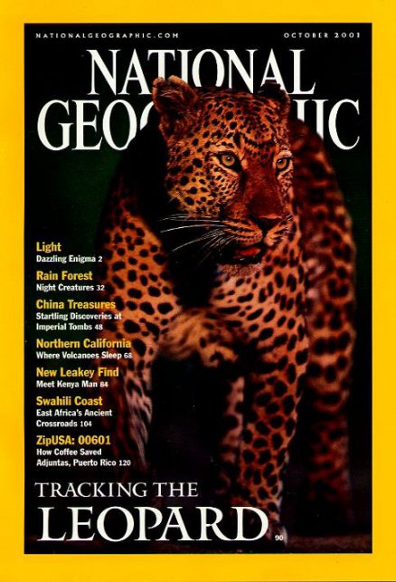 National Geographic October 2001 - National Geographic Back Issues