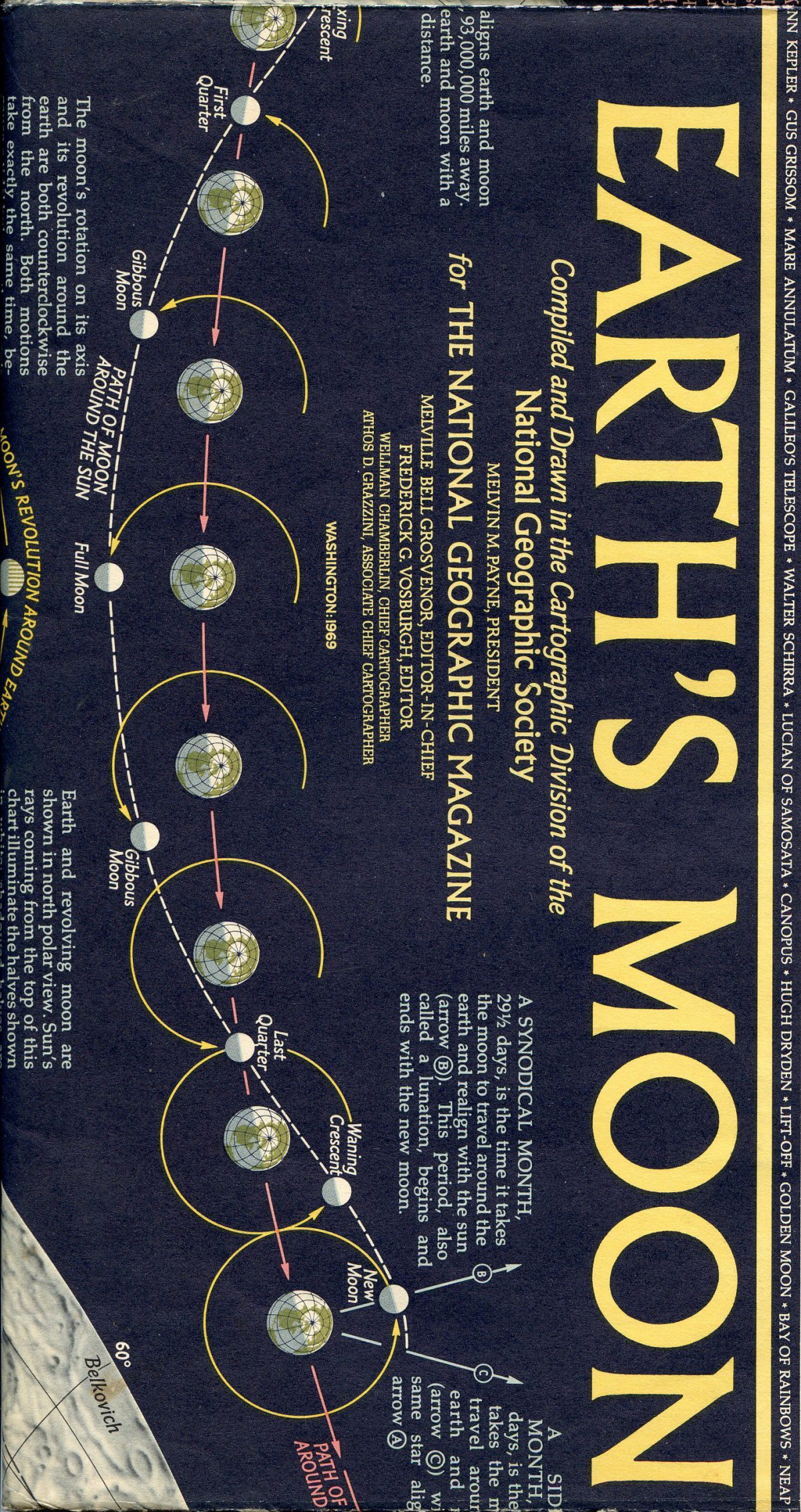 Map February 1969 - National Geographic Back Issues