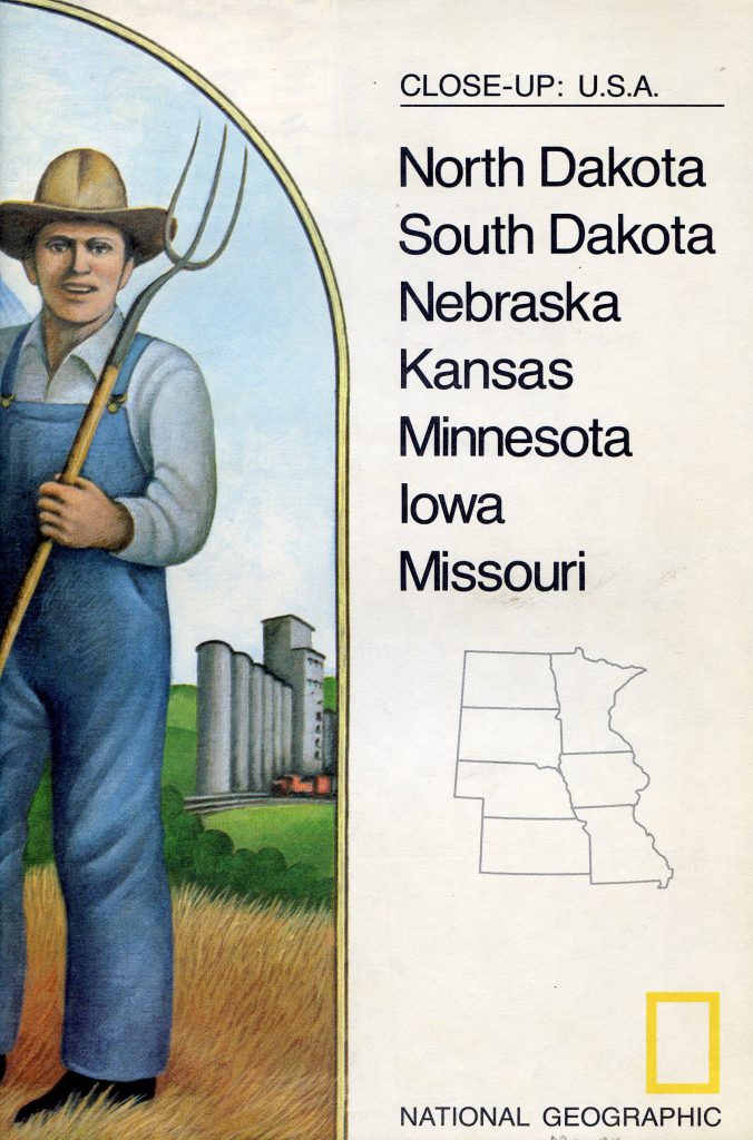 Map March 1974 - National Geographic Back Issues