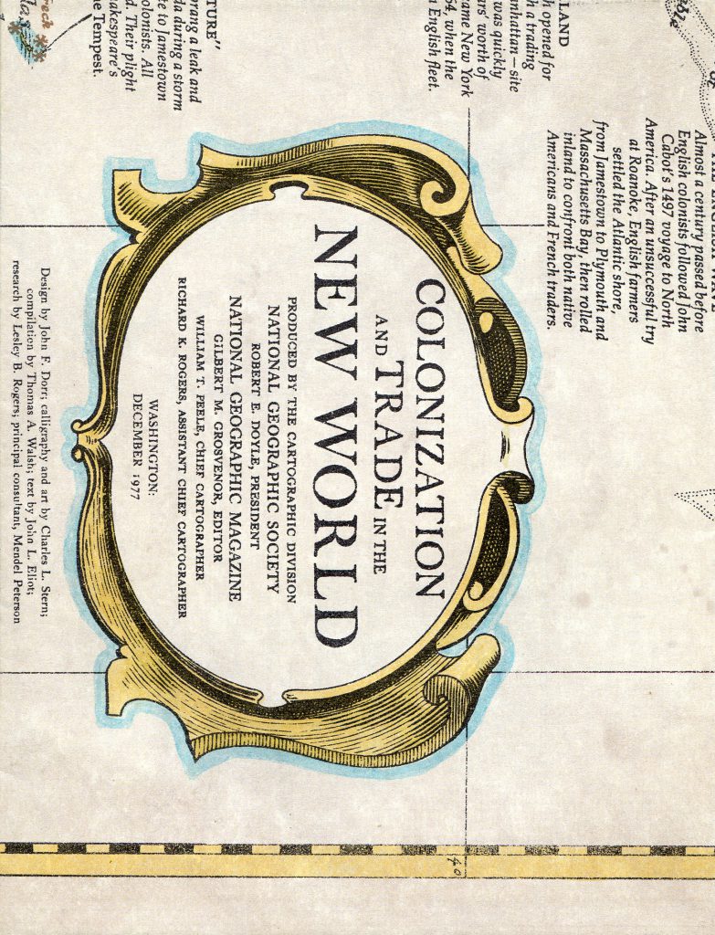 Map December 1977 - National Geographic Back Issues