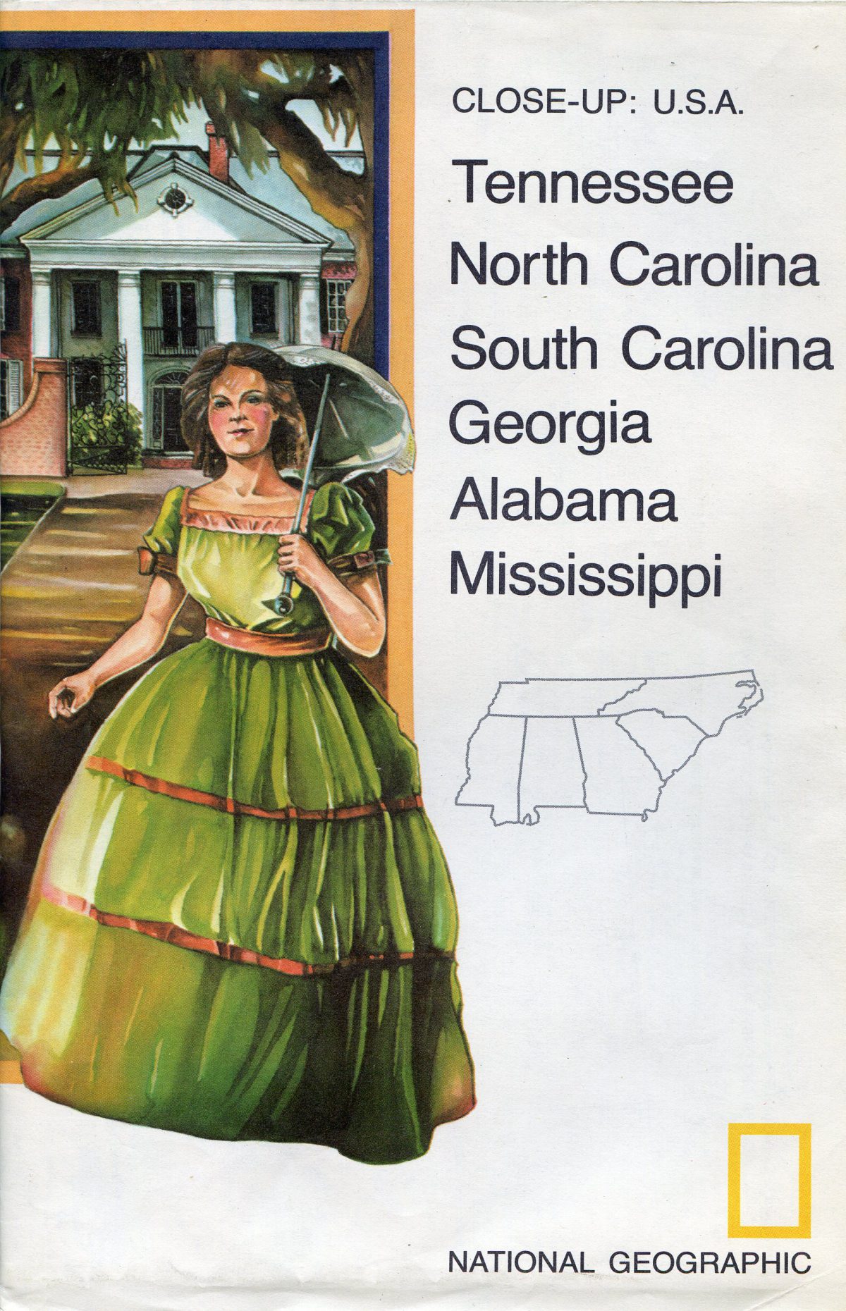 Map October 1975 - National Geographic Back Issues