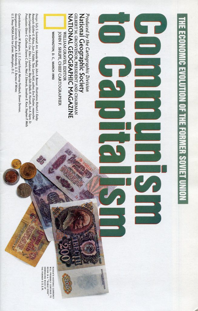 Map March 1993 - National Geographic Back Issues