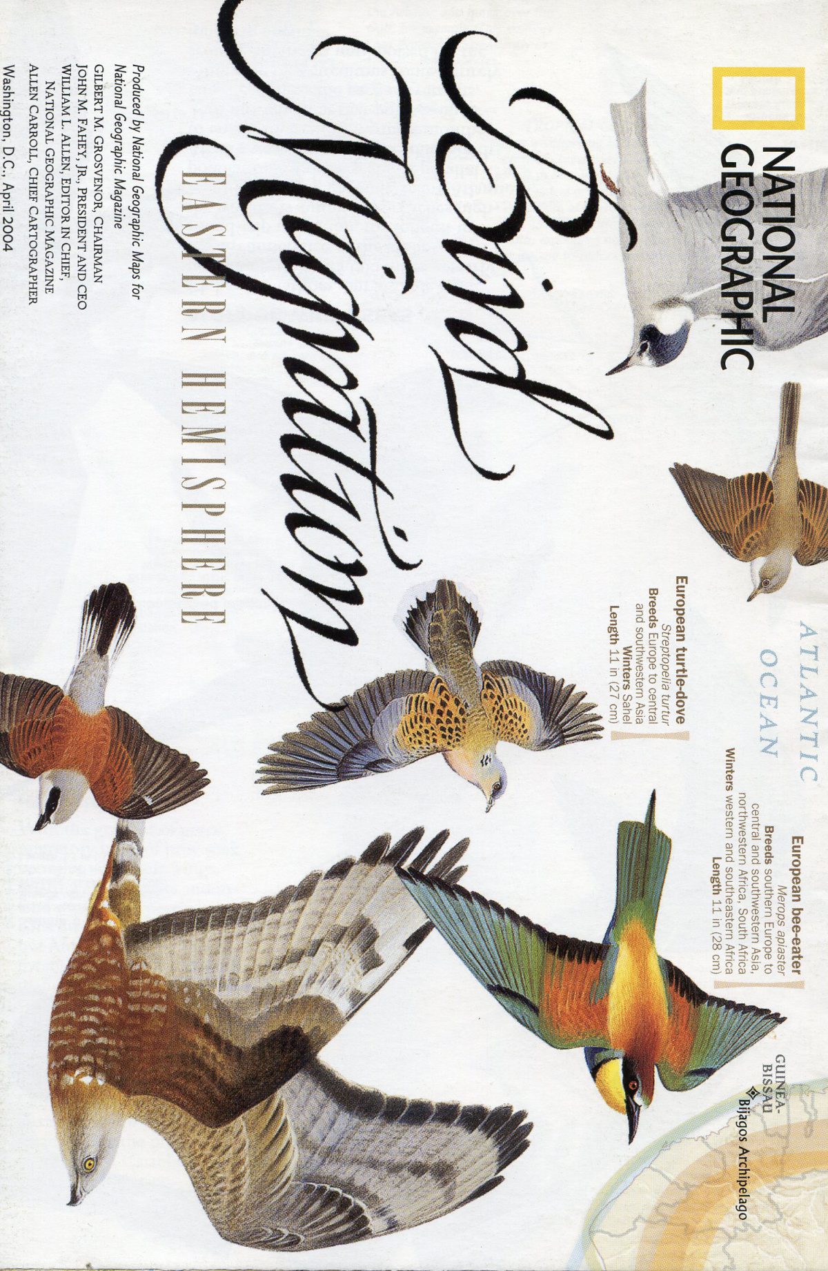 Map April 2004 - National Geographic Back Issues