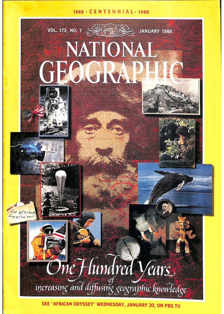 National Geographic January 1988 - National Geographic Back Issues
