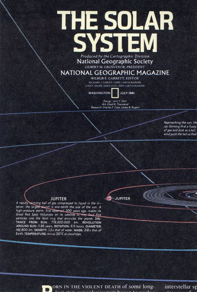 Map July 1981 - National Geographic Back Issues