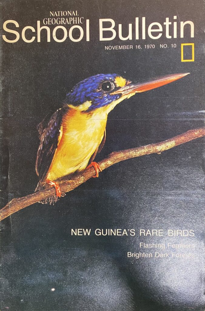 School Bulletin November 16, 1970 - National Geographic Back Issues